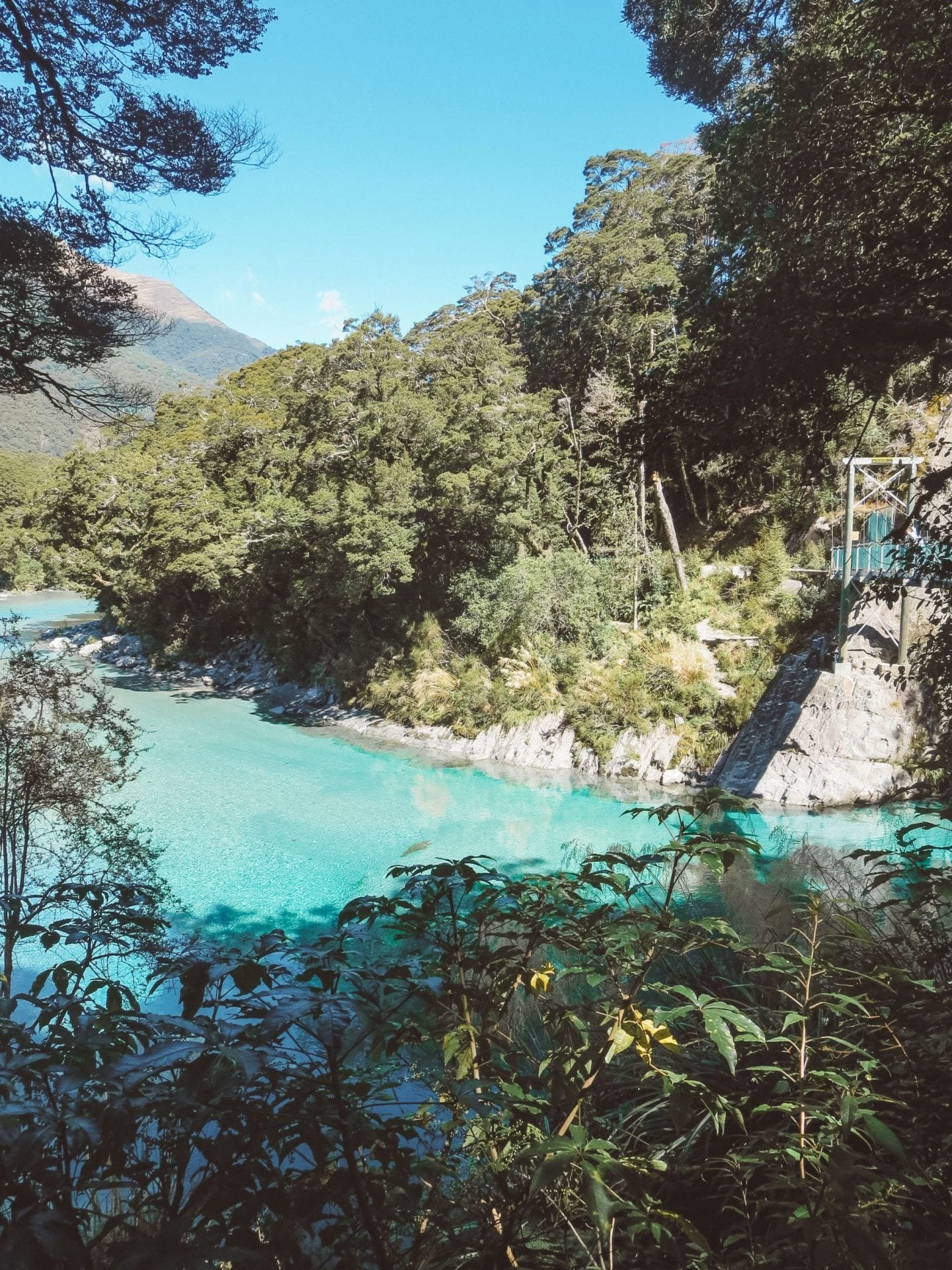 How to Visit the Blue Pools of New Zealand | Jana Meerman