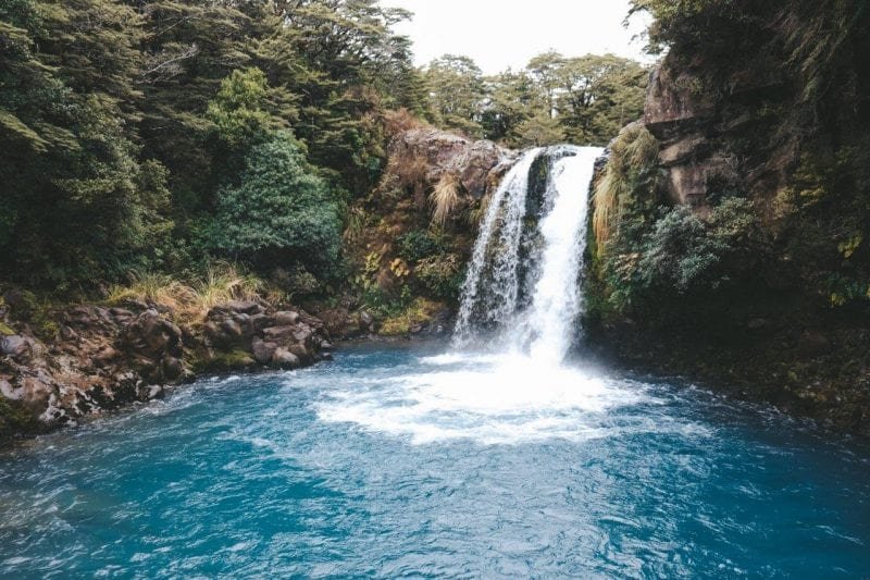 Visiting Tawhai Falls / Gollum's Pool in Tongariro National Park, New ...