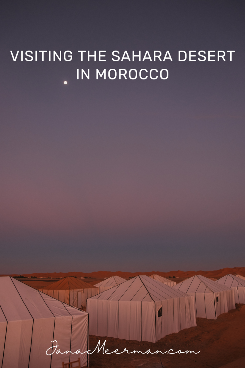 Visiting Morocco's Sahara Desert | Jana Meerman
