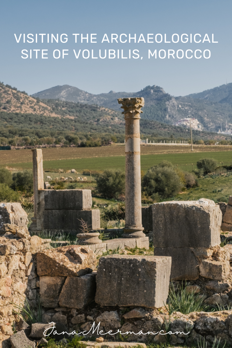 Visiting Volubilis in Morocco | Jana Meerman
