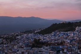 Best Sunset Spot in Chefchaouen, Morocco | Jana Meerman