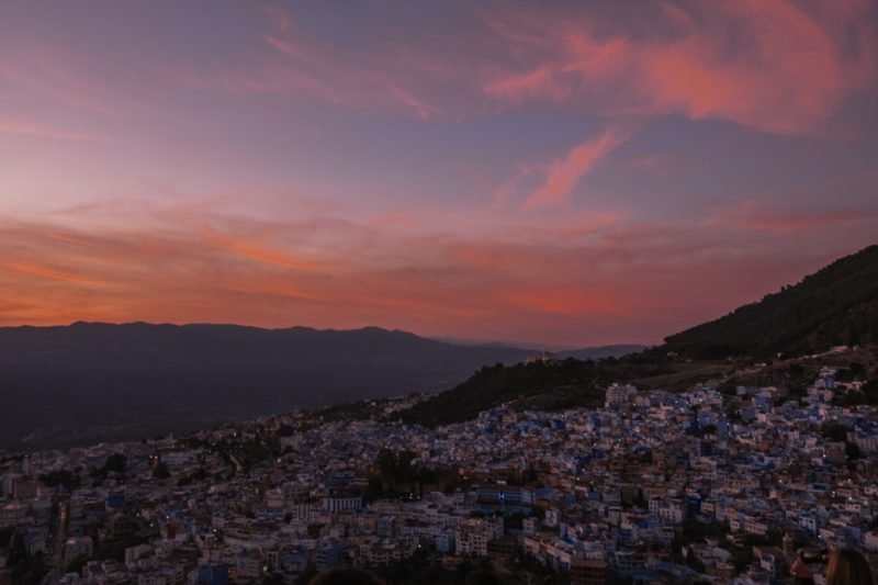 Best Sunset Spot in Chefchaouen, Morocco | Jana Meerman