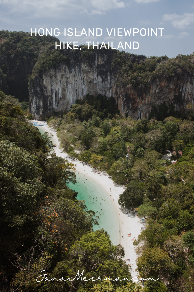 Hong Island Viewpoint Hike in Thailand | Jana Meerman