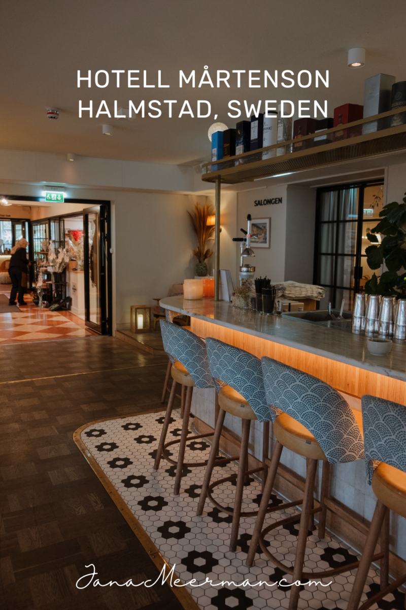 Checking In to Hotell Mårtenson in Halmstad, Sweden | Jana Meerman