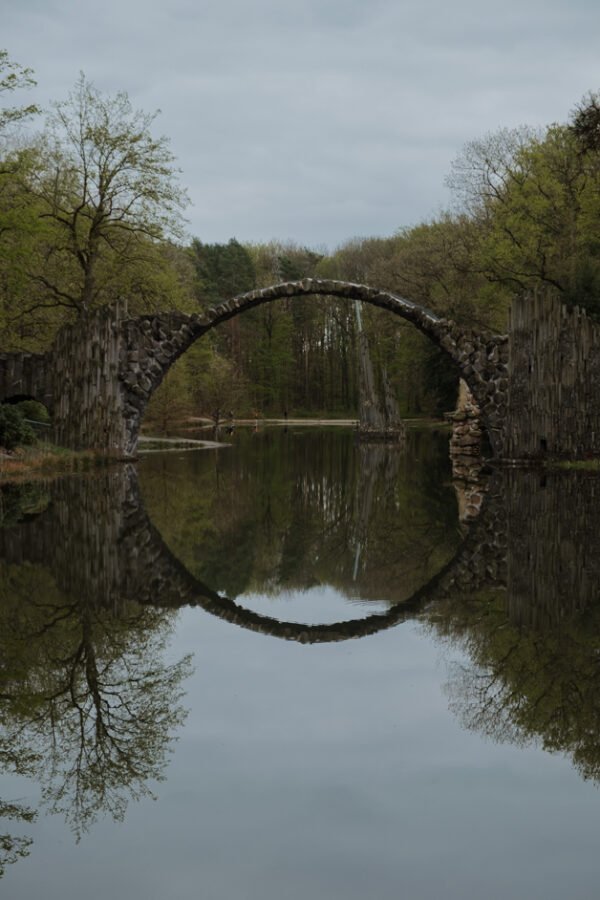 Visiting the Devil's Bridge in Gablenz, Germany | Jana Meerman