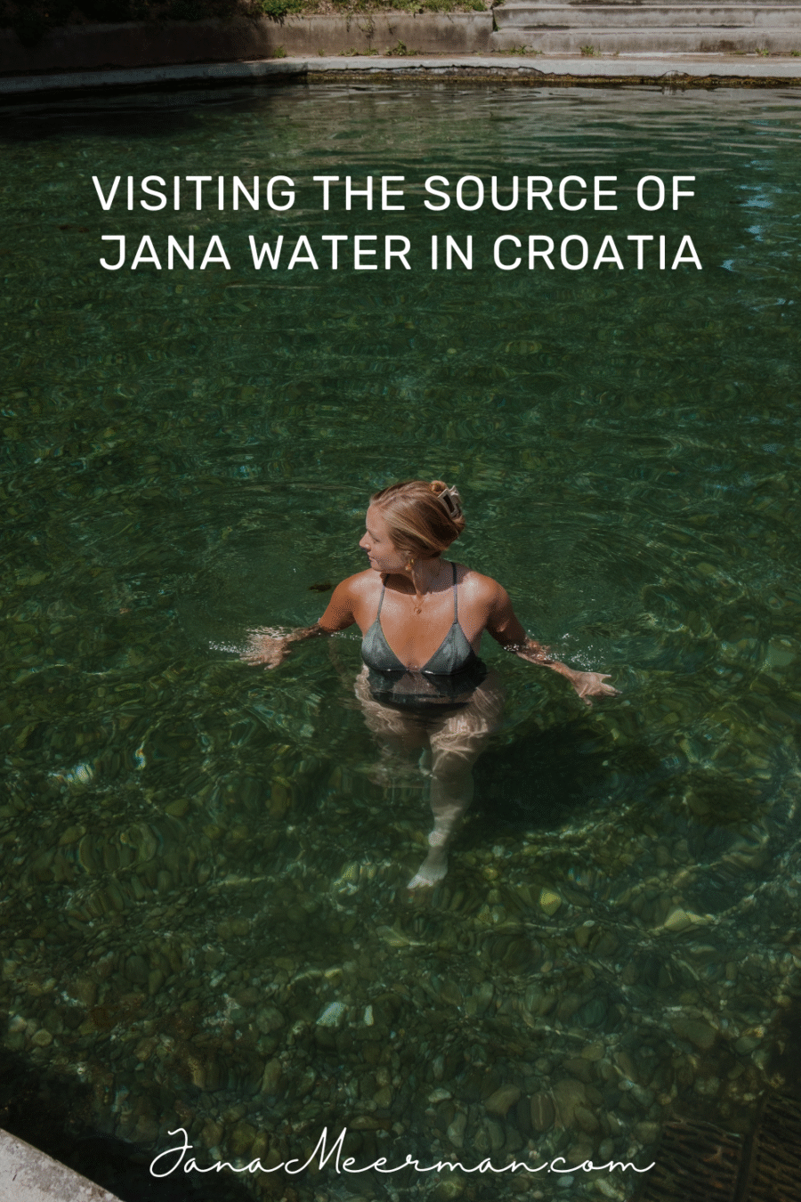 Visiting the Source of Jana Water in Croatia | Jana Meerman