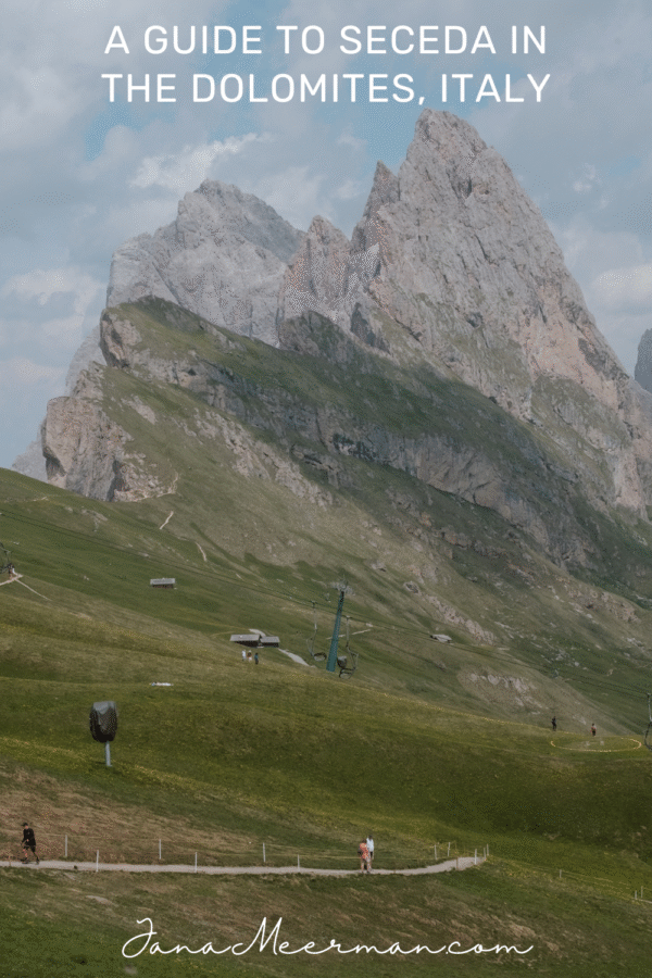 How to Visit Seceda in the Dolomites, Italy | Jana Meerman