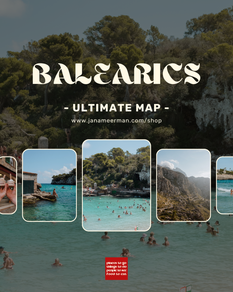 Balearic Islands | Ultimate Map | Jana Meerman